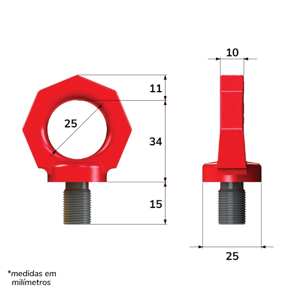 OLHAL APARAFUSAVEL RS M-10 – RUD